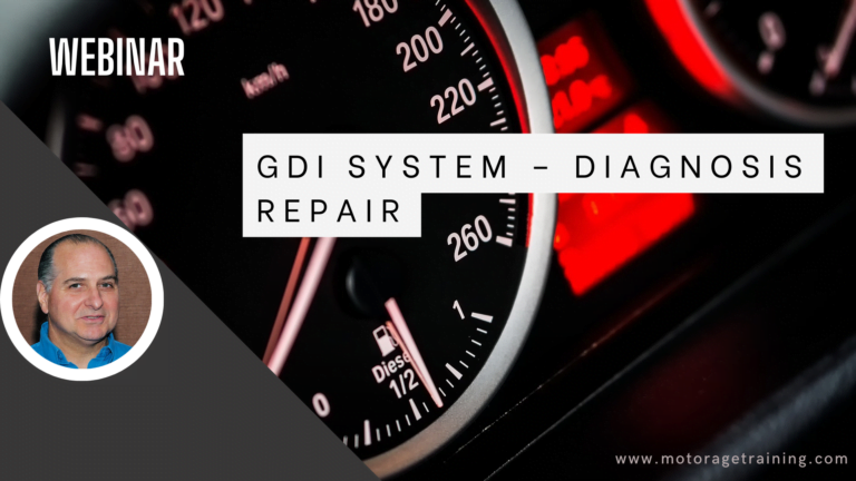 GDI System - Diagnosis Repair