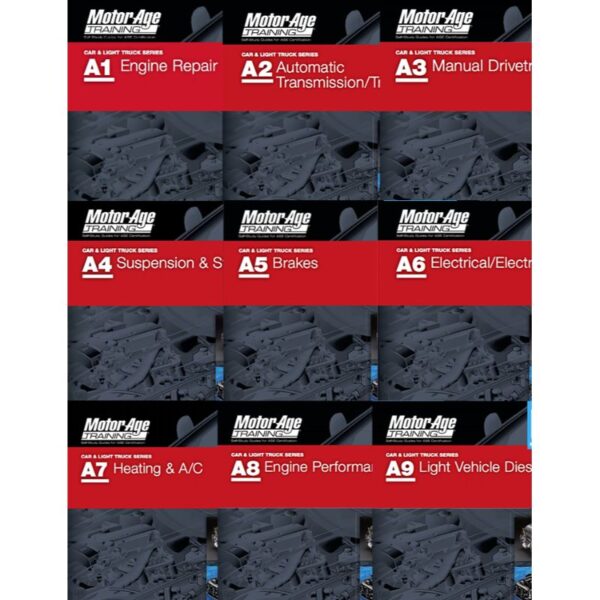 ASE Test Prep - A1-A9 Car and Light Truck Set