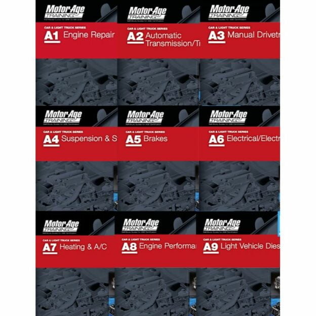 ASE Test Prep - A1-A9 Car and Light Truck Set