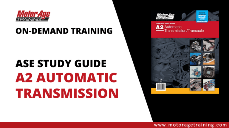 ASE Study Guide A2 Automatic Transmission On-Demand