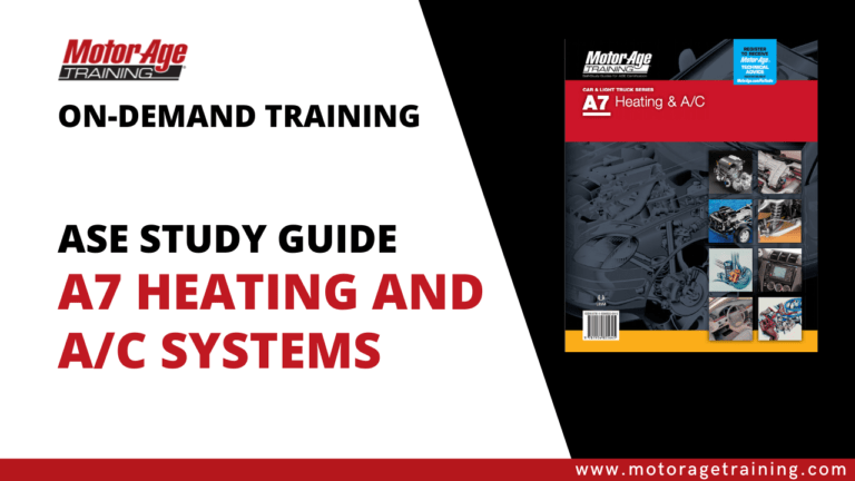 ASE Study Guide A7 Heating and A/C Systems On-Demand