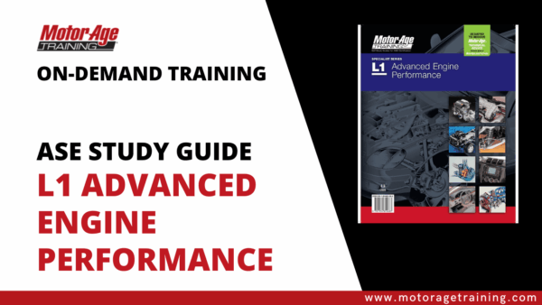 ASE Study Guide L1 Advanced Engine Performance On-Demand
