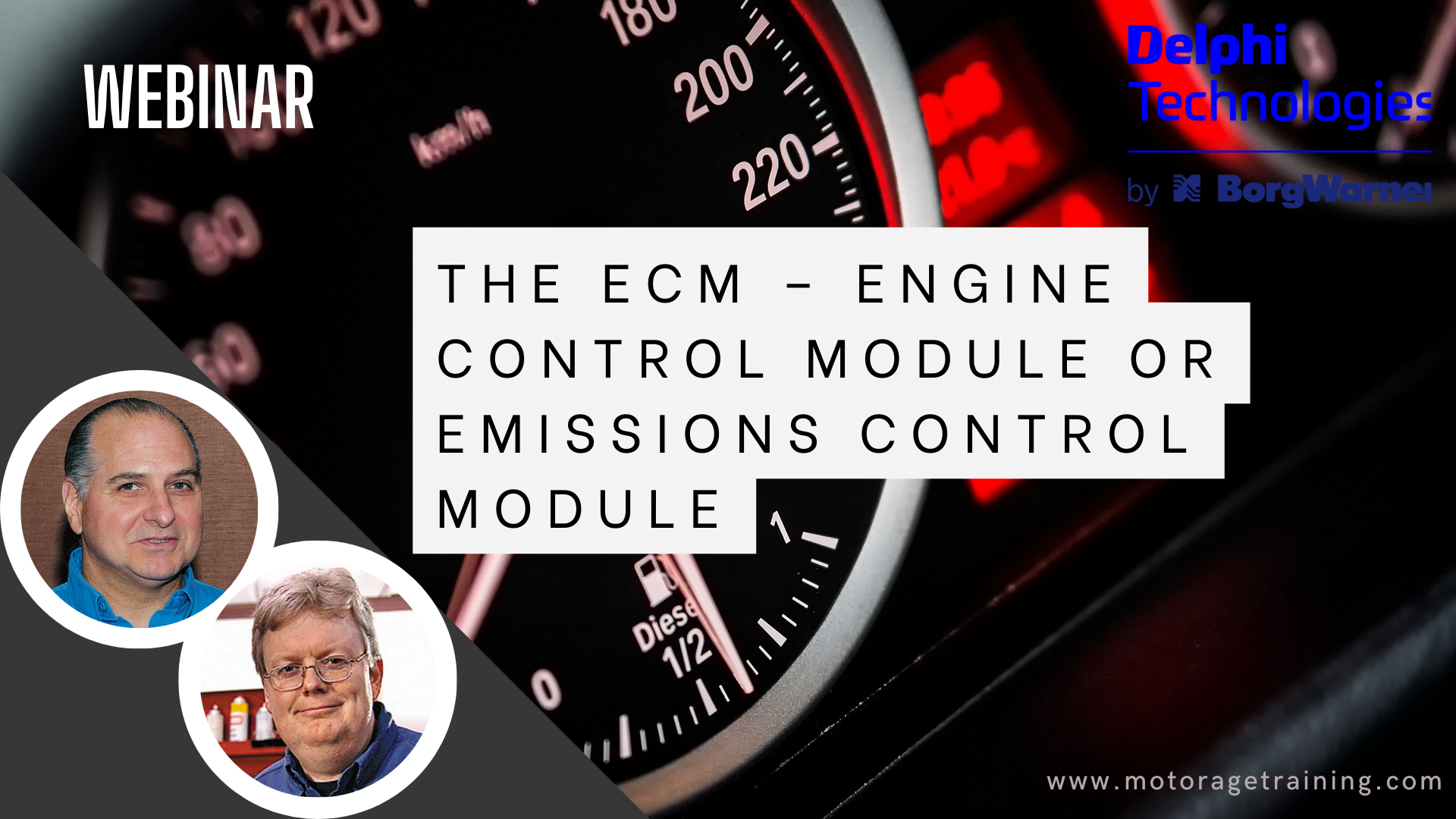 The ECM – Engine Control Module OR Emissions Control Module