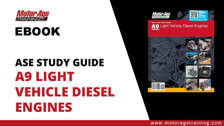 ASE Study Guide A9 Light Vehicle Diesel Engine eBook